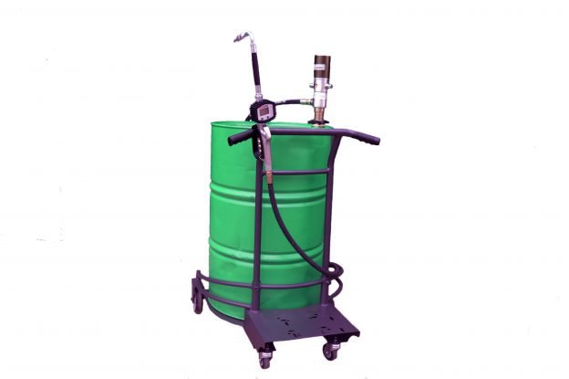 Heavy Duty Oil Barrel Pump & Trolley Kit For Engine & Lube Oil