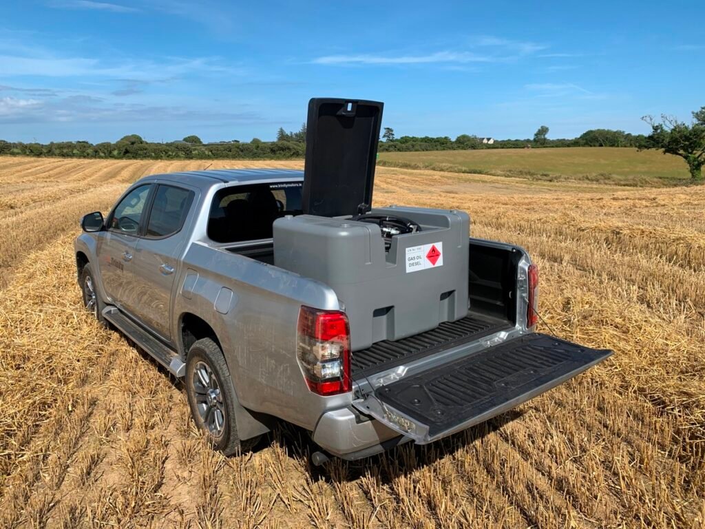 400 Litre Mobile Diesel Tank | Portable Bowser with Pump 45 L/min