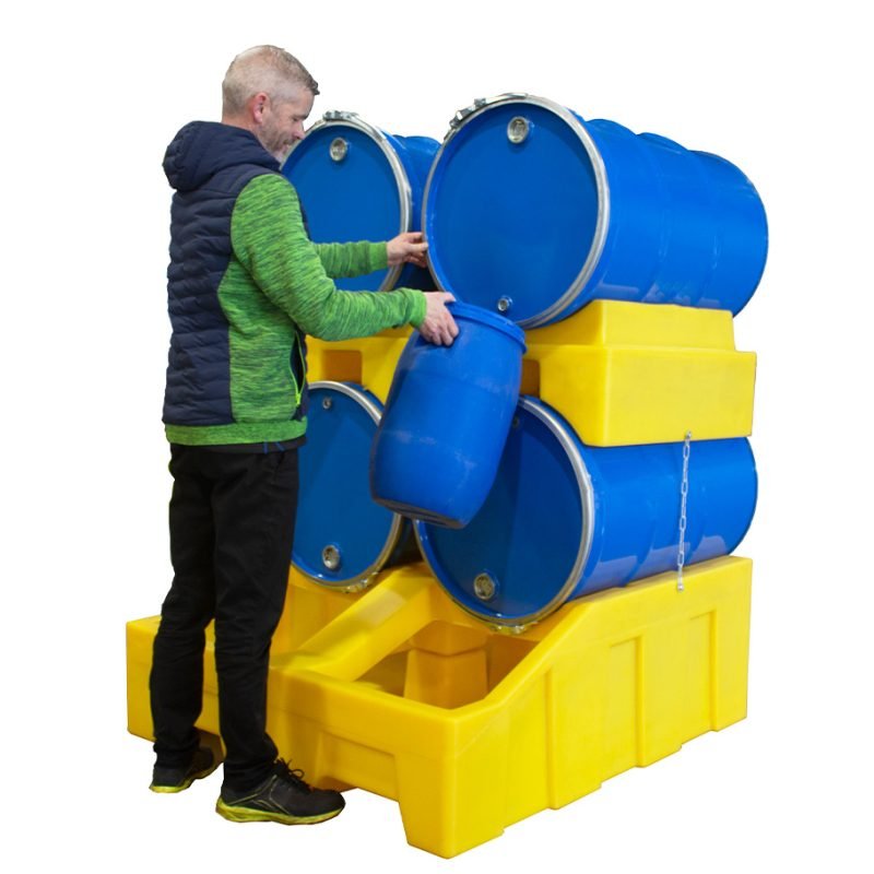 Buy 4 Drum Storage Unit | Rotechshop.ie