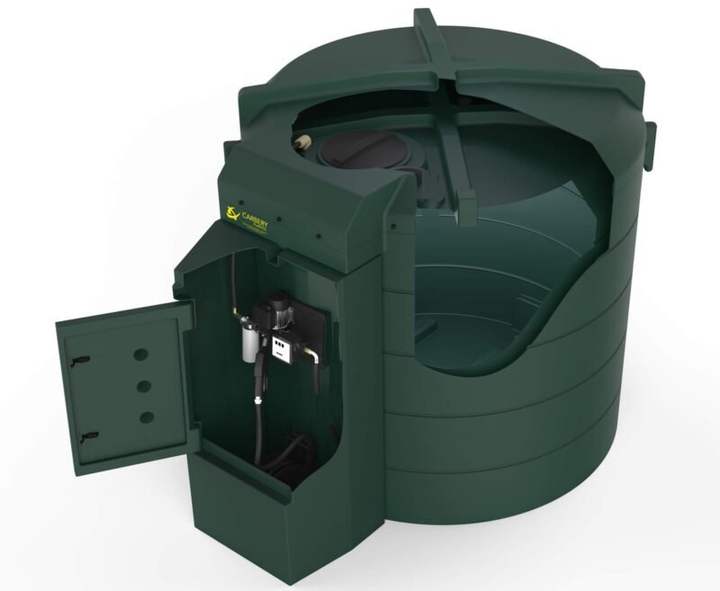 6000L Bunded Fuel Tank w/ Lockable Front Cabine