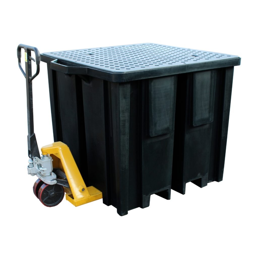 IBC Bund Steel & Plastic For Safe IBC Storage | Rotechshop.ie