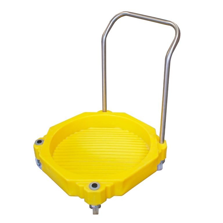Spill Trolley for 205L Barrels | Heavy Duty with 30L Drip Tray