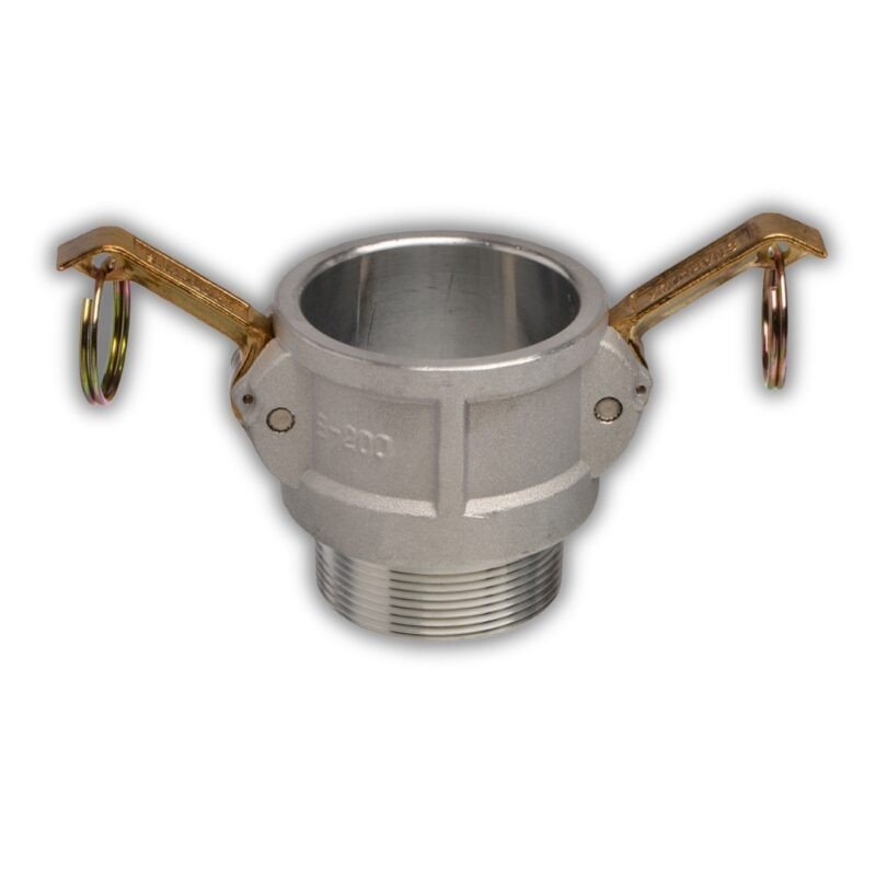 Aluminium Part B Camlock | Snaplock Female Cam & Male BSP