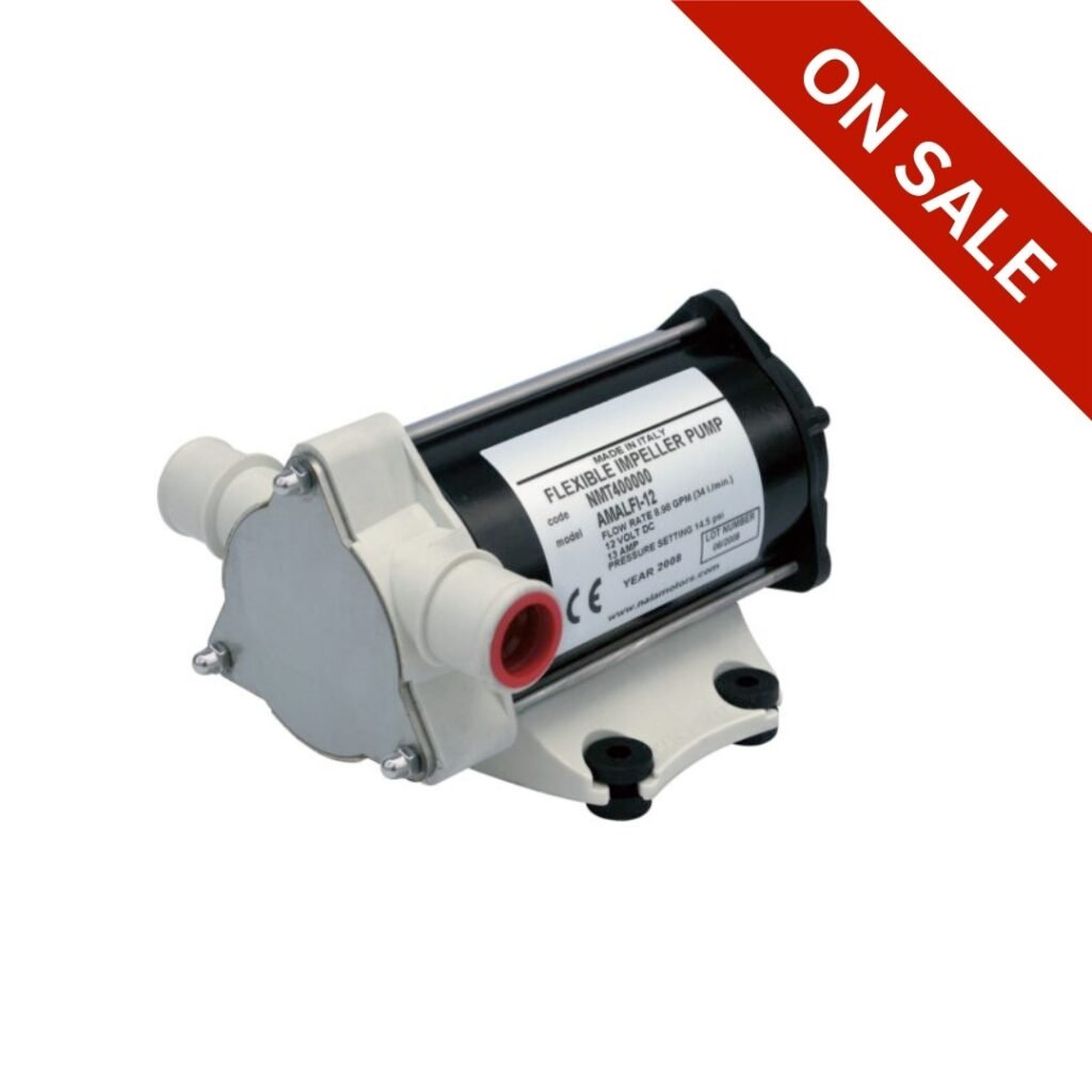 Water Pump 12 Volt - Flexible Impeller