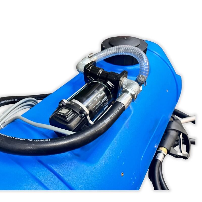 100 Litre Mobile Diesel Tank - Portable Diesel Bowser 12 Volt Pump